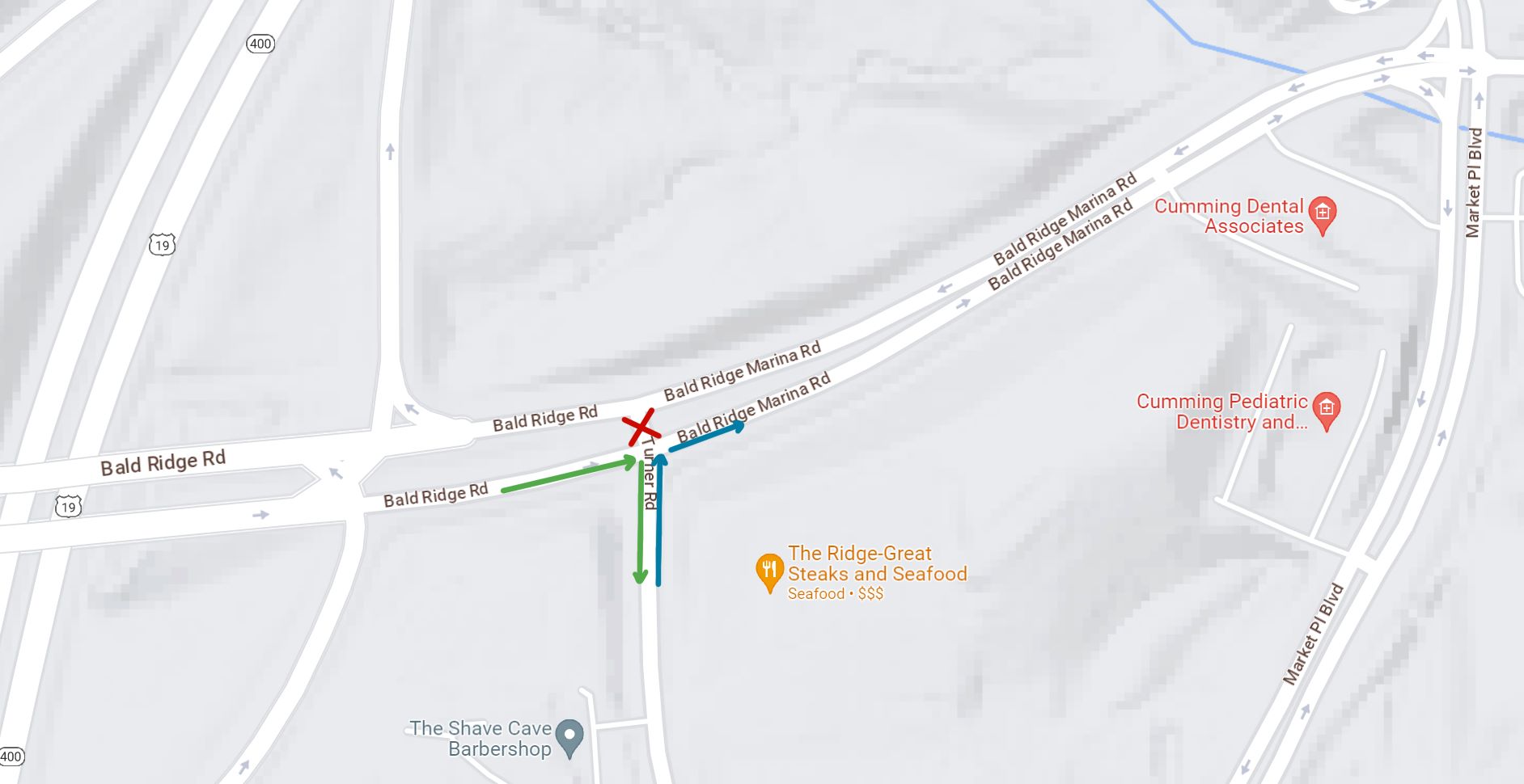 Forsyth intersection to get safety modifications