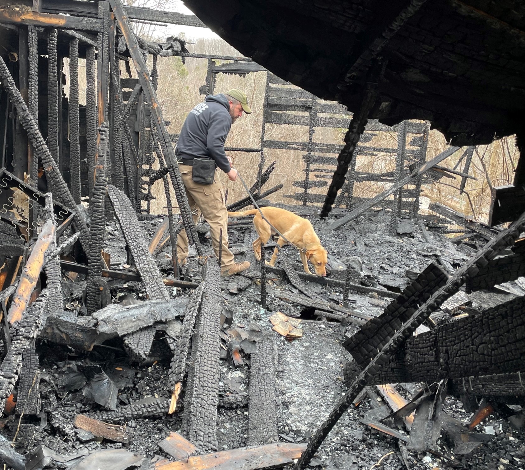 Arson arrest in Sat. night fire