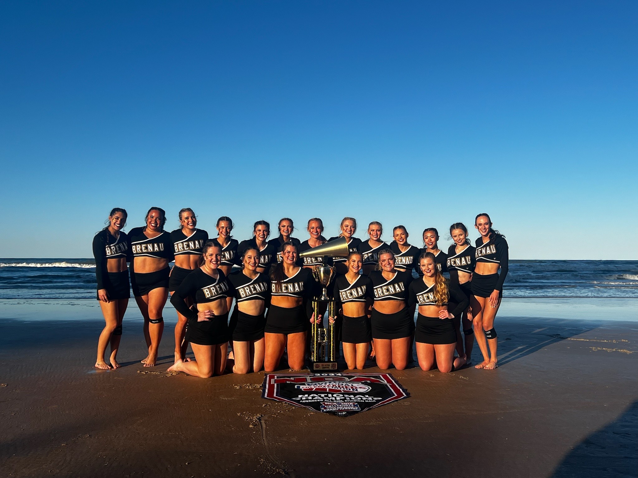 Brenau cheer team brings home national title