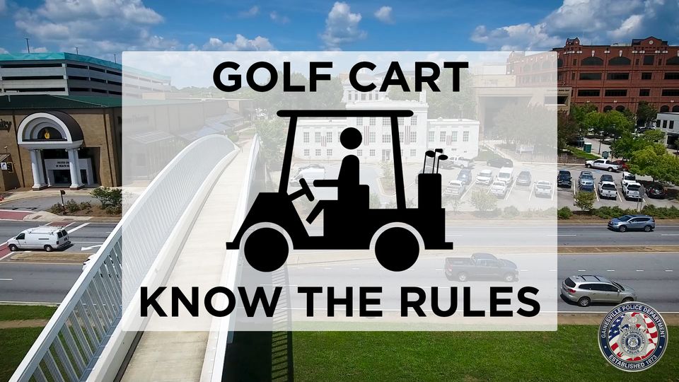 Golf cart crossings now in place