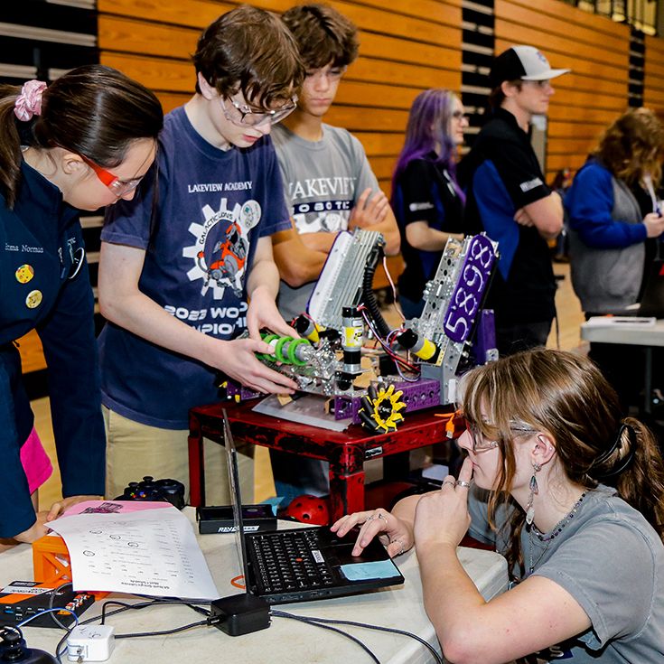 National recognition for Lakeview robotics program