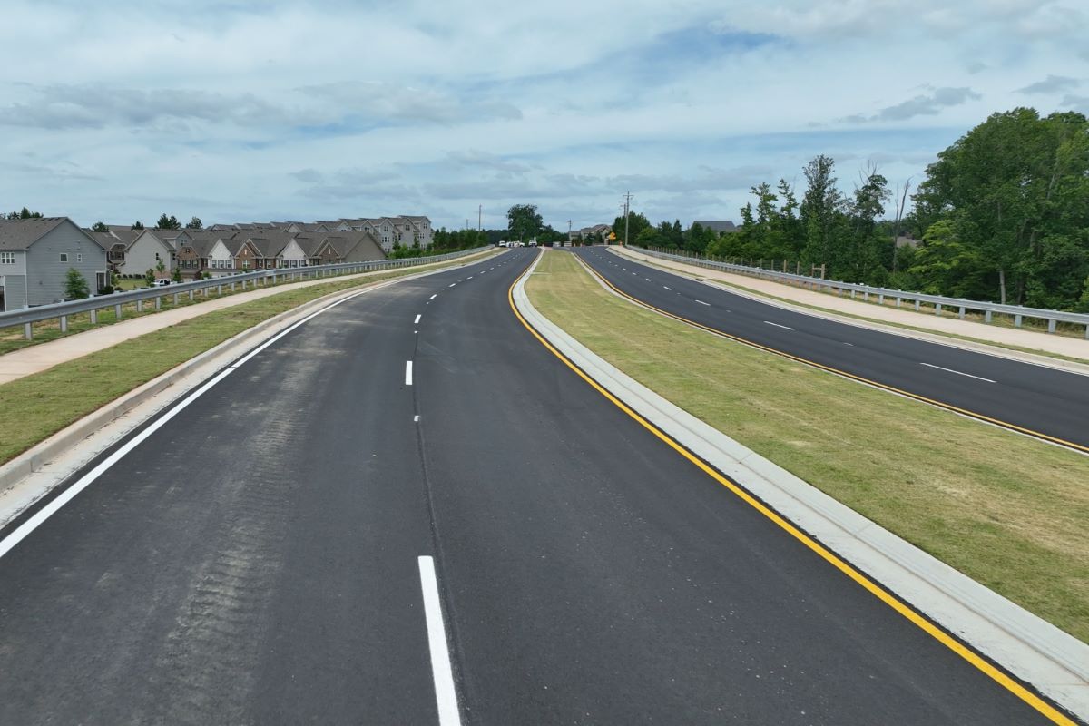 Extension of Forsyth's Ronald Reagan Blvd. now open