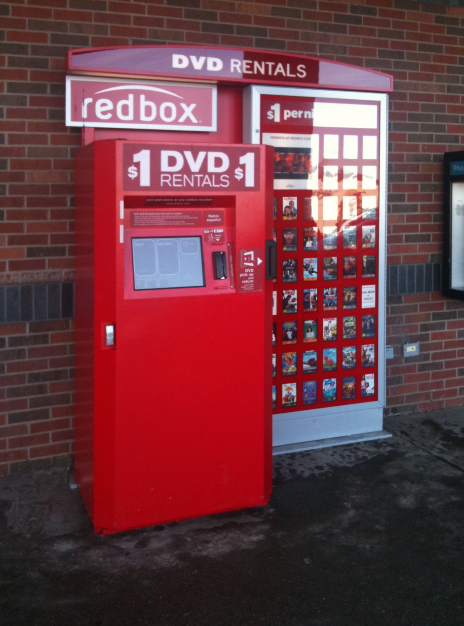 Redbox DVD rentals on the way out