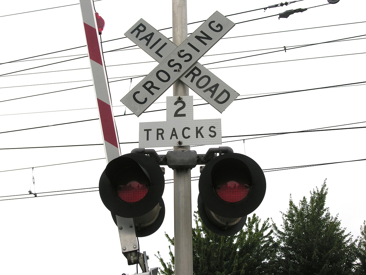 Train-pedestrian accident