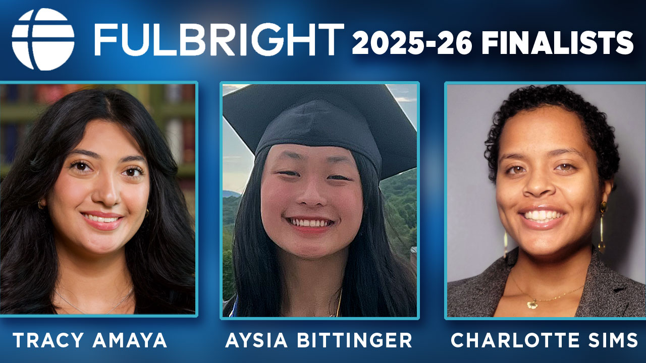 Gillsville, Helen residents among 3 UNG Fulbright finalists