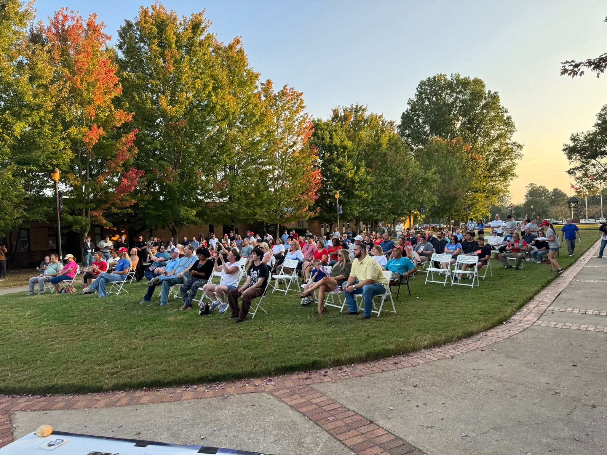 UNG Gville site of tribute to Charlie Kirk