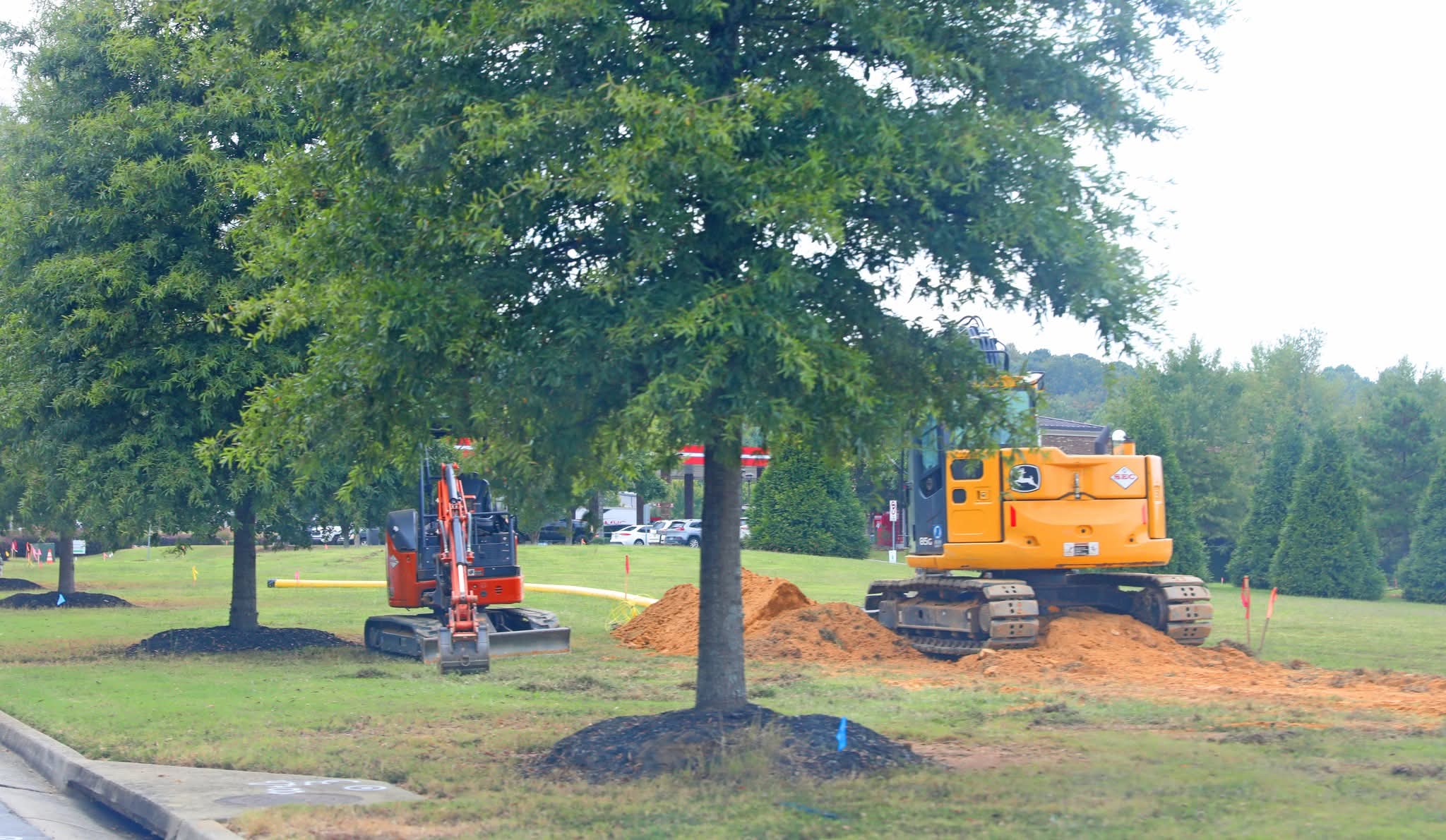 Work underway on LTC flyover bridge
