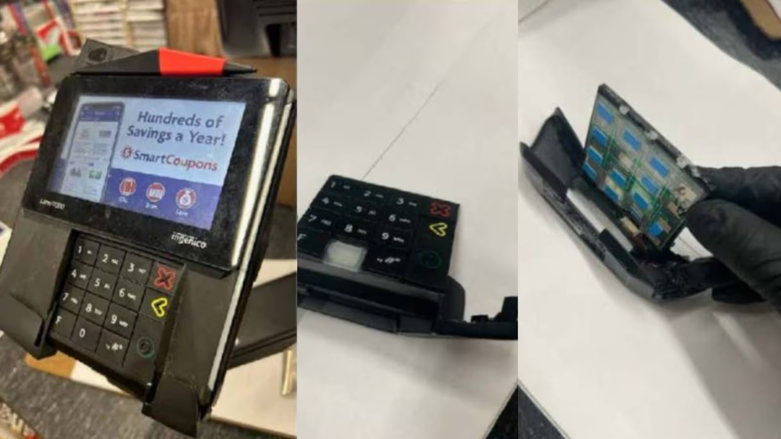 Sweep of Barrow Co. for credit card skimmers