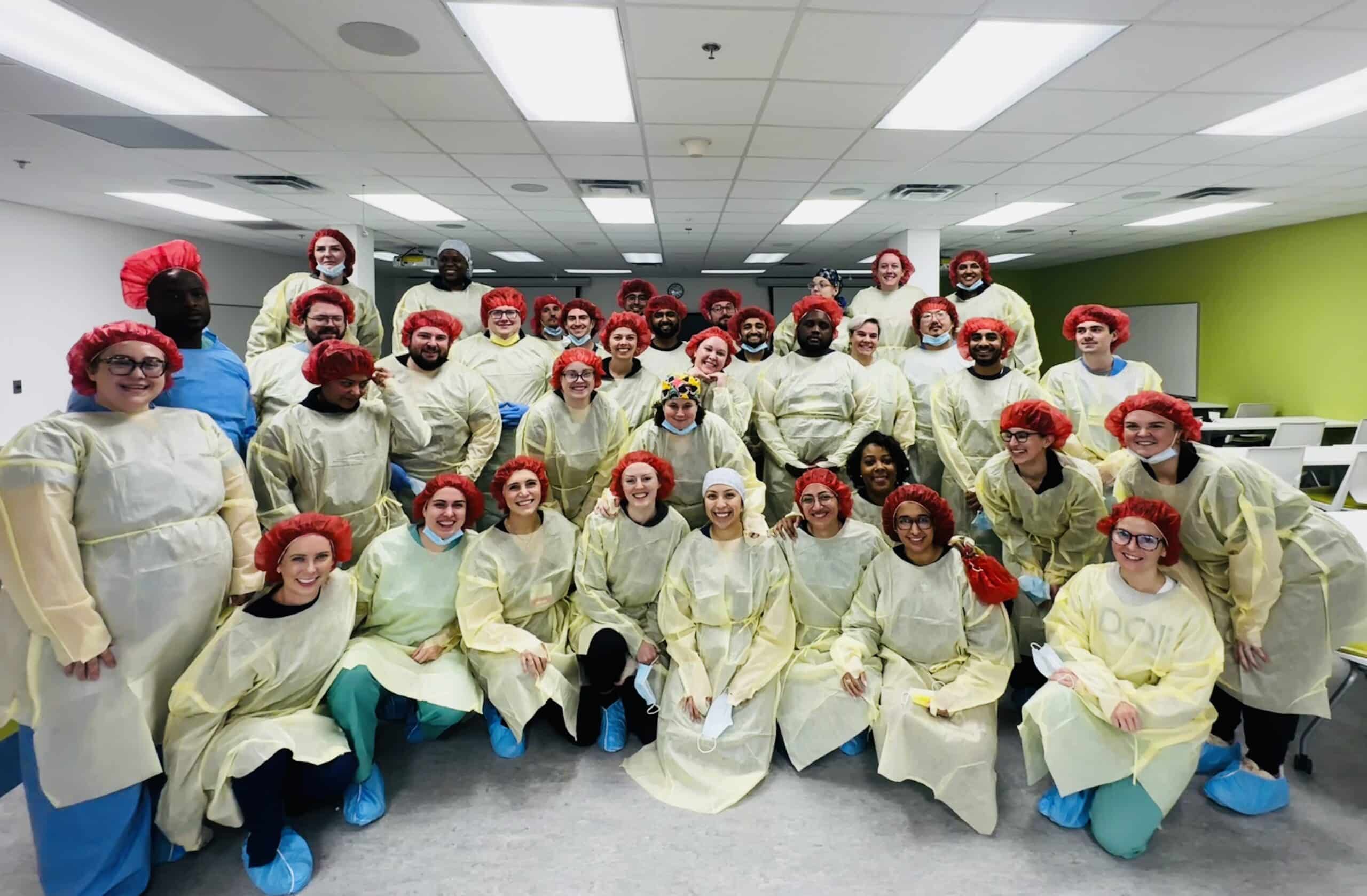 NGHS’ simulation center hosts hands-on human anatomy lab