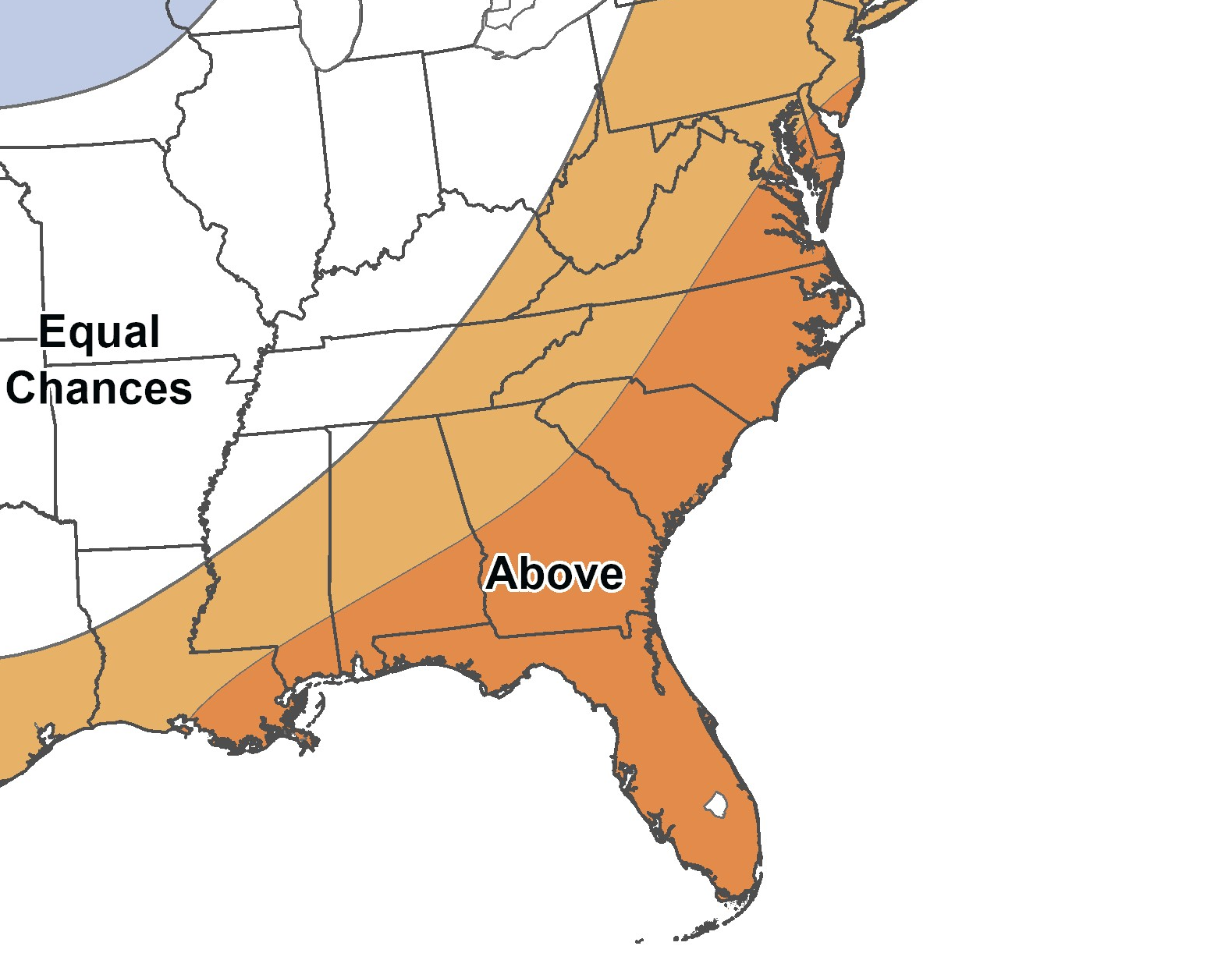 Winter outlook: Above normal temps, below normal precip