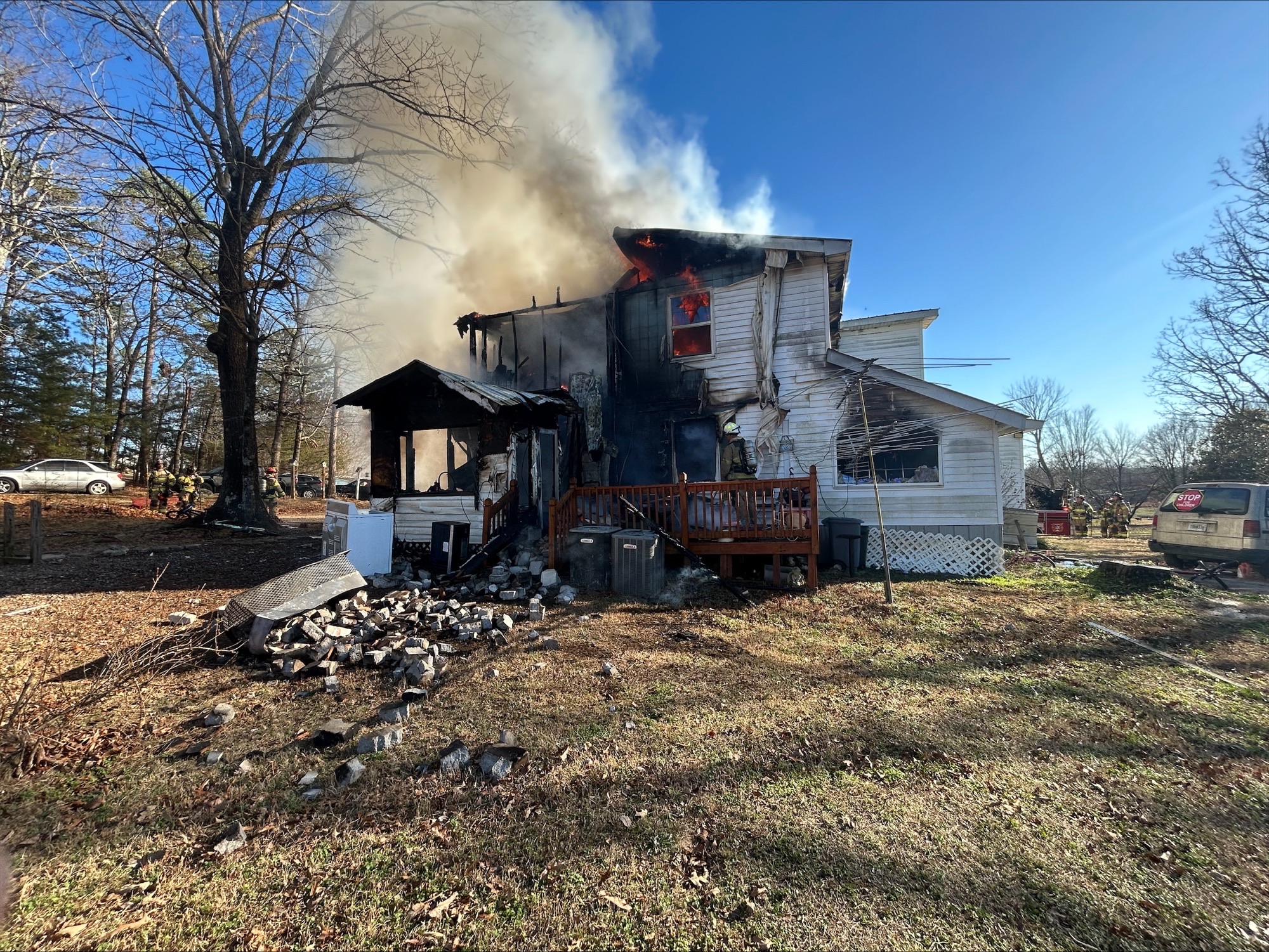 HCFR: 7 displaced by afternoon fire