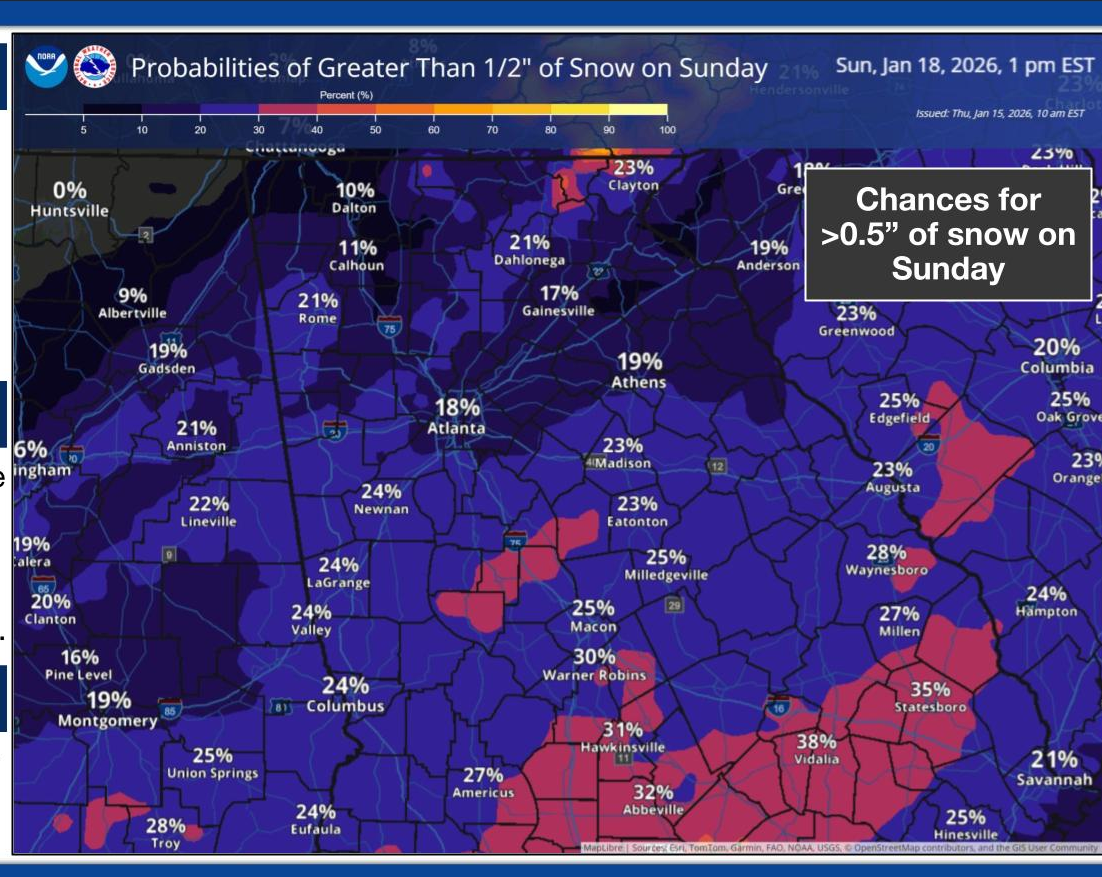 Potential winter storm this weekend?
